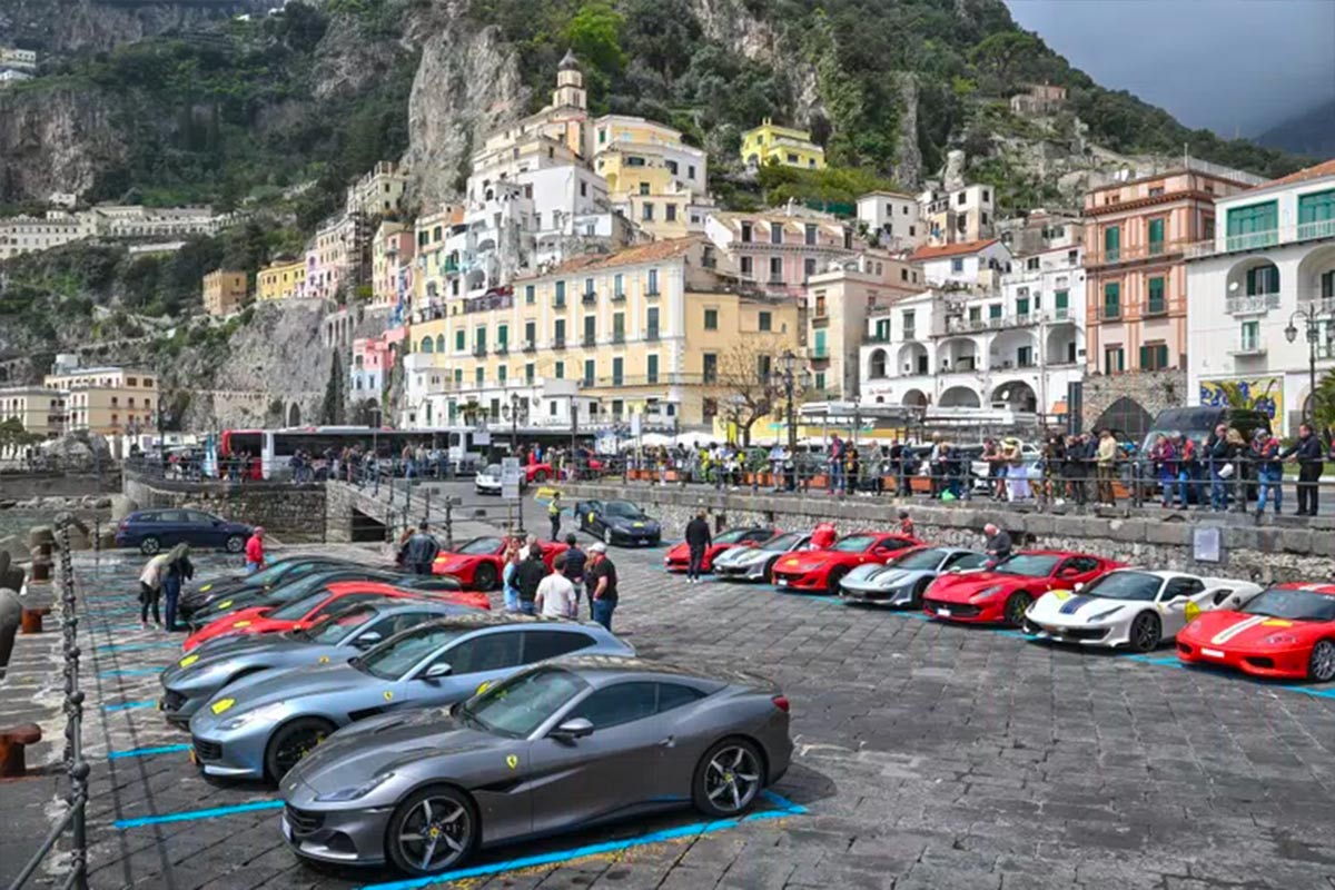 Ferrari Tour Italia - Rome-> Amalfi Cost